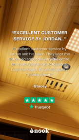 Nook Core (1 person) - Infrared Home Sauna