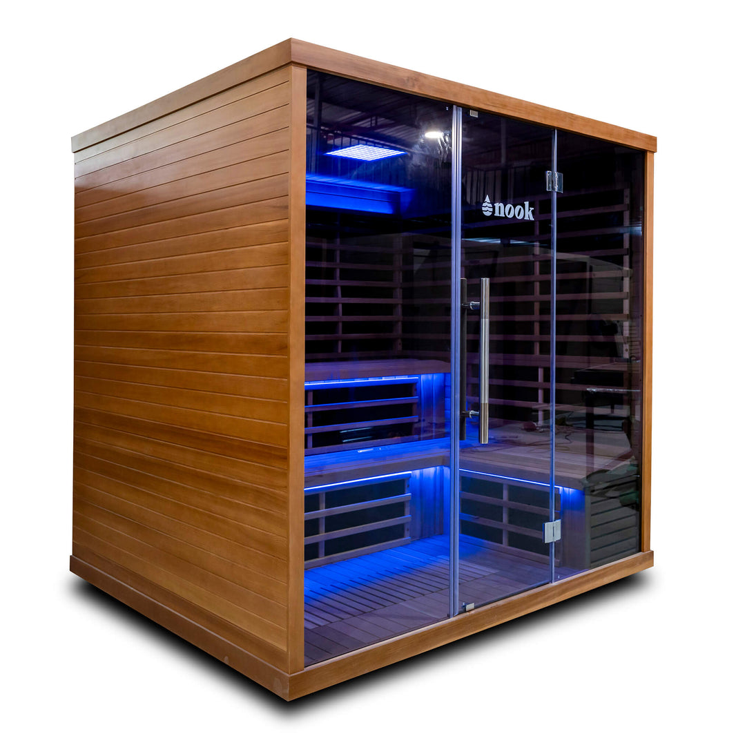 The new platinum standard in infrared sauna technology. – Nook