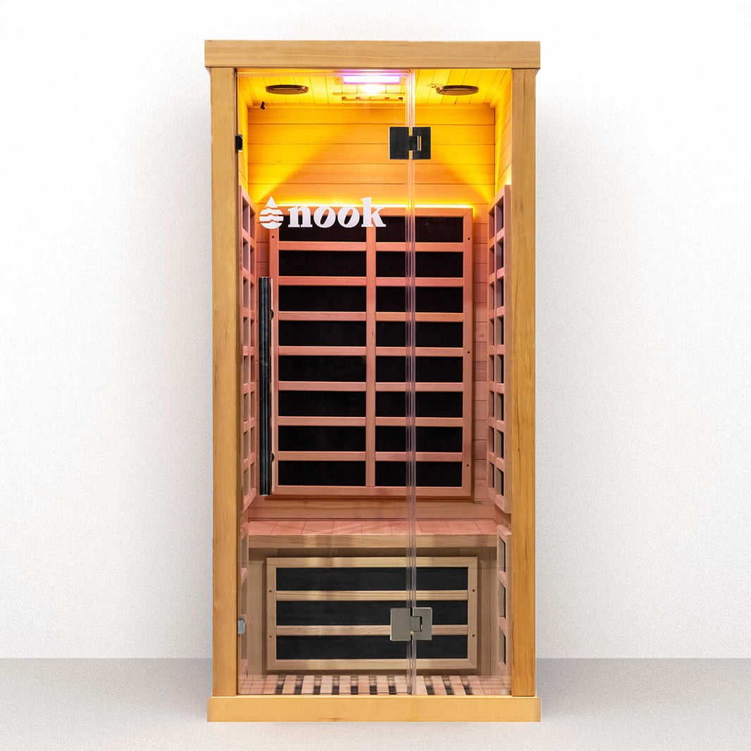 The new platinum standard in infrared sauna technology. – Nook